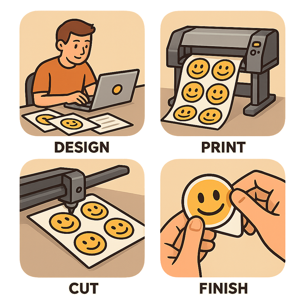Telli kleebised oma kujundusega – Kiire kleebiste valmistamine Tallinnas
